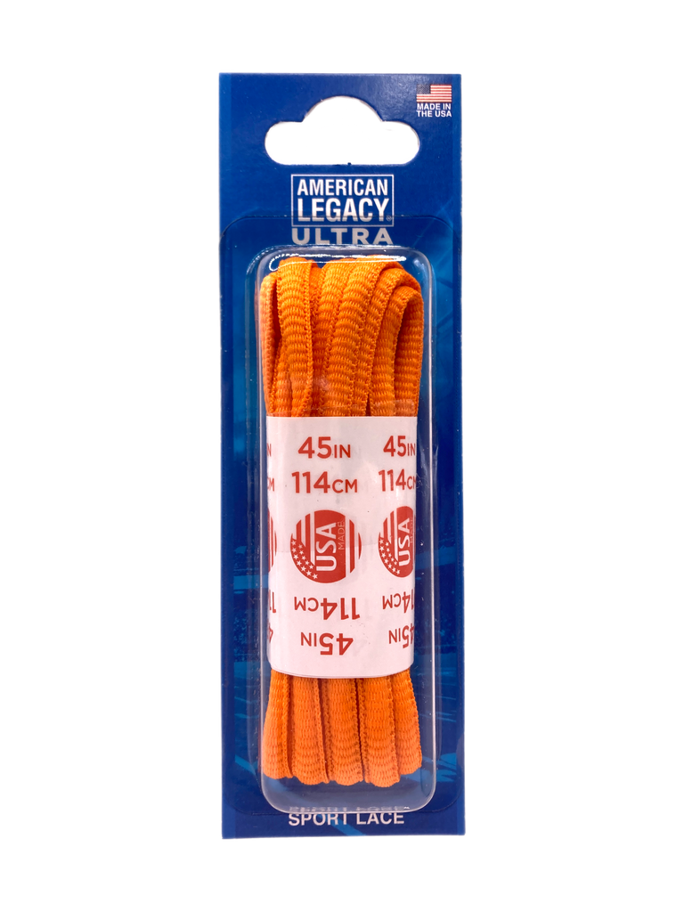 American Legacy ® Ultra Oval Laces | Olivier Orange – HickoryBrands