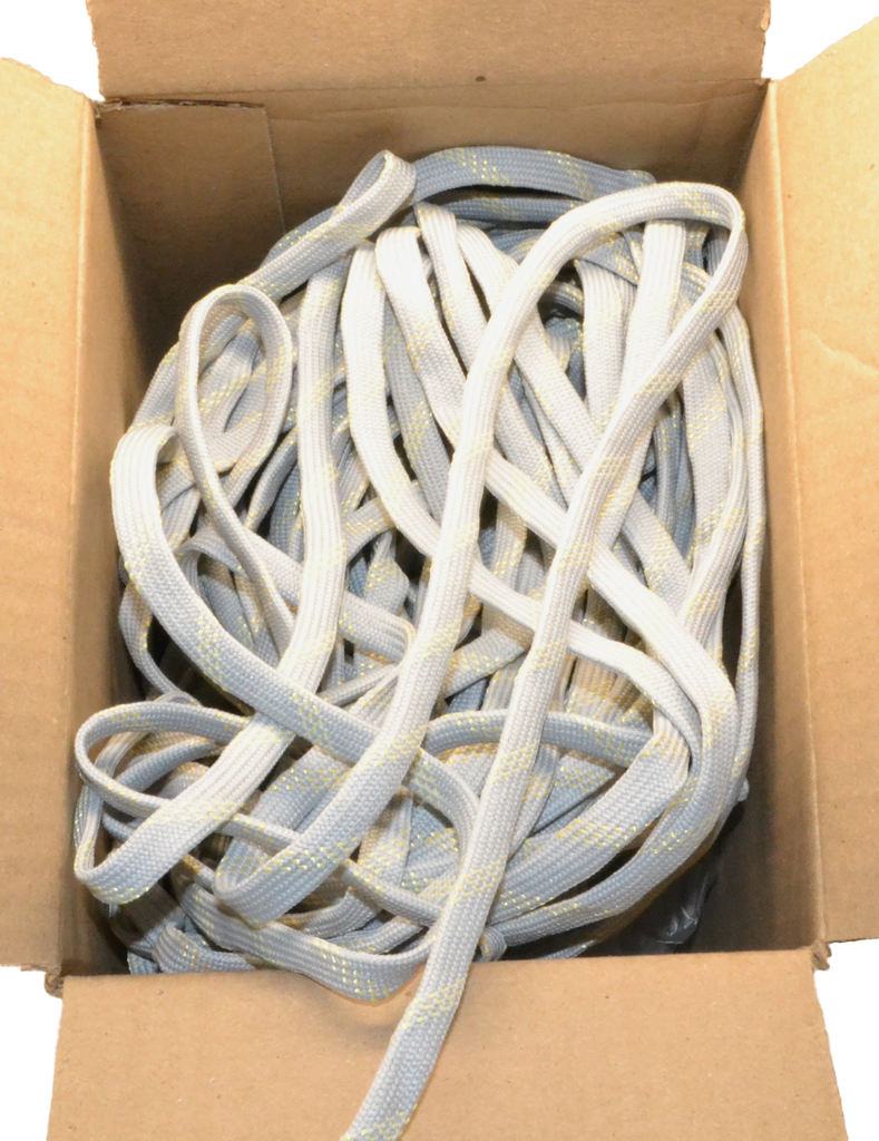 Spun™ Flat Tubular Cord made with Braided Polyester and Aramid Fibers ...